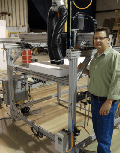 Foam Sculpting CNC Router