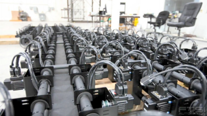 Synchronized Control of Vertical Loads